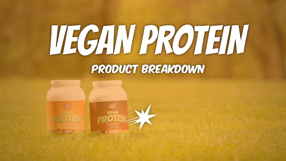 K-POW Vegan Protein: A Super-Powered Plant Protein Powder - K-POW Nutrition